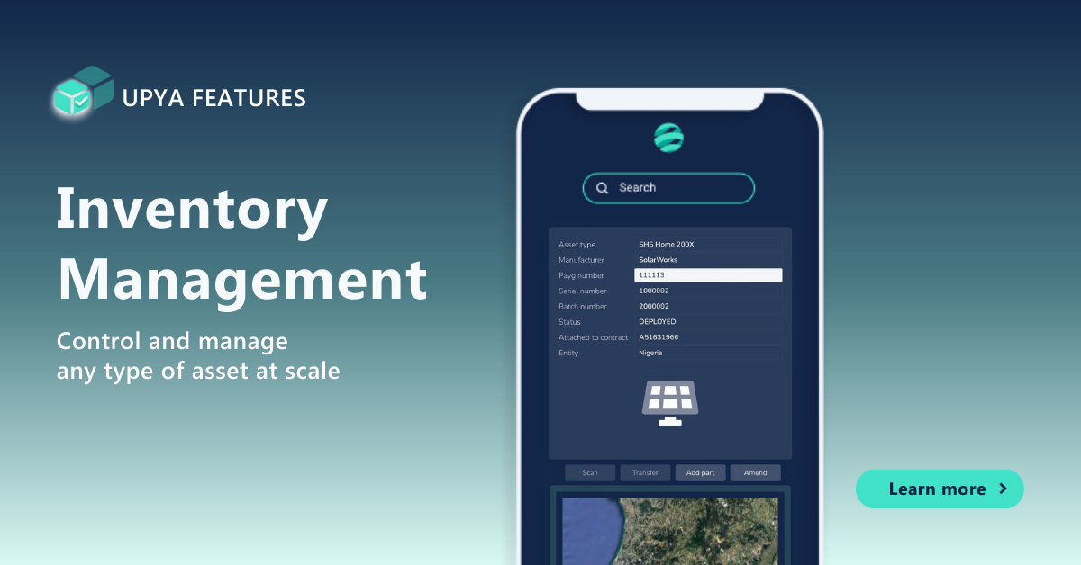 Upya | Inventory Management CRM | ERP system for inventory control